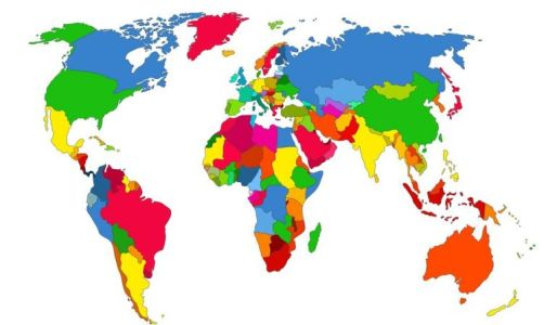List of world country names in alphabetical order